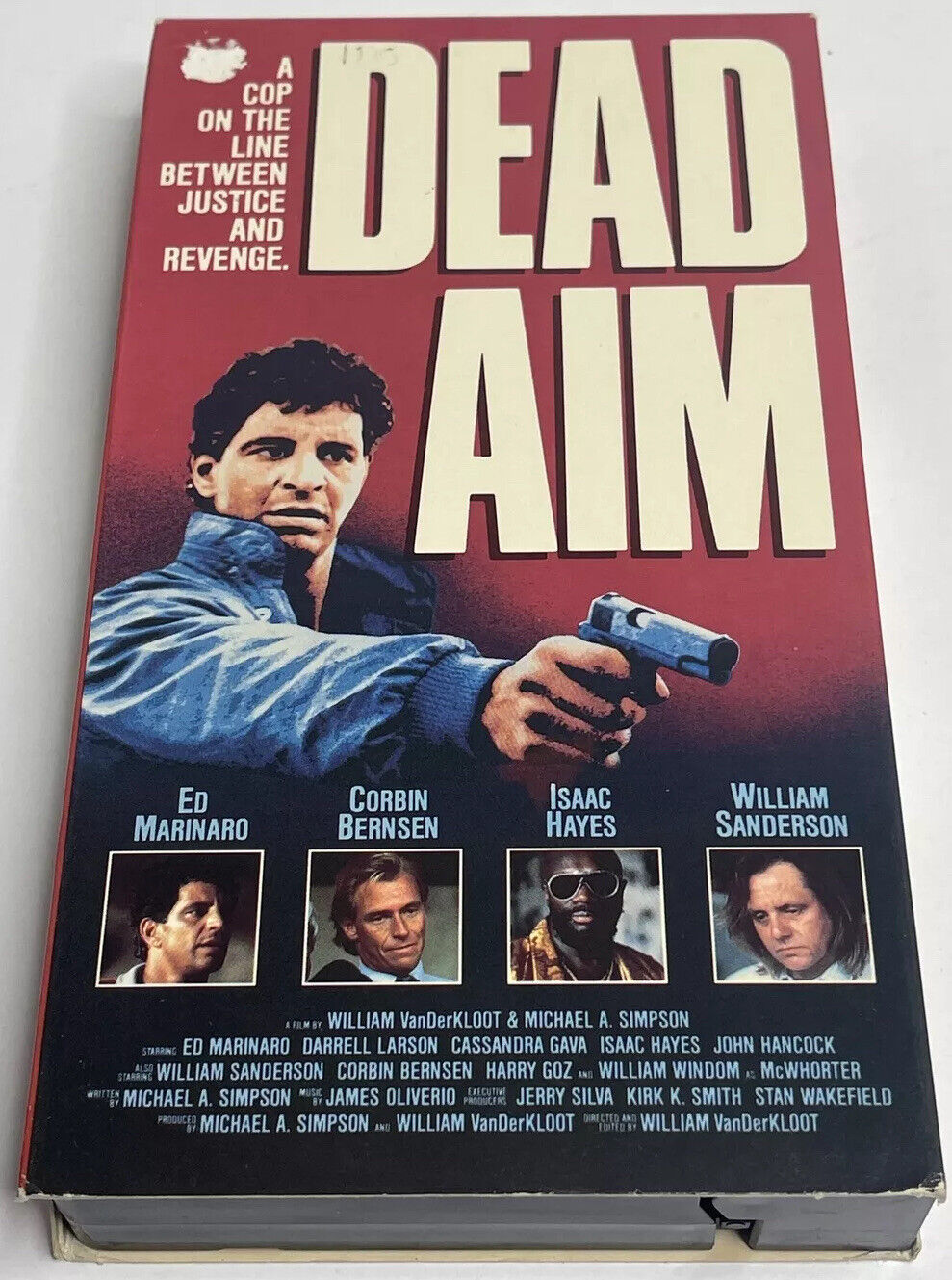 Dead Aim VHS 1992 Ed Marinaro Corbin Bernsen Isaac Hayes William ...