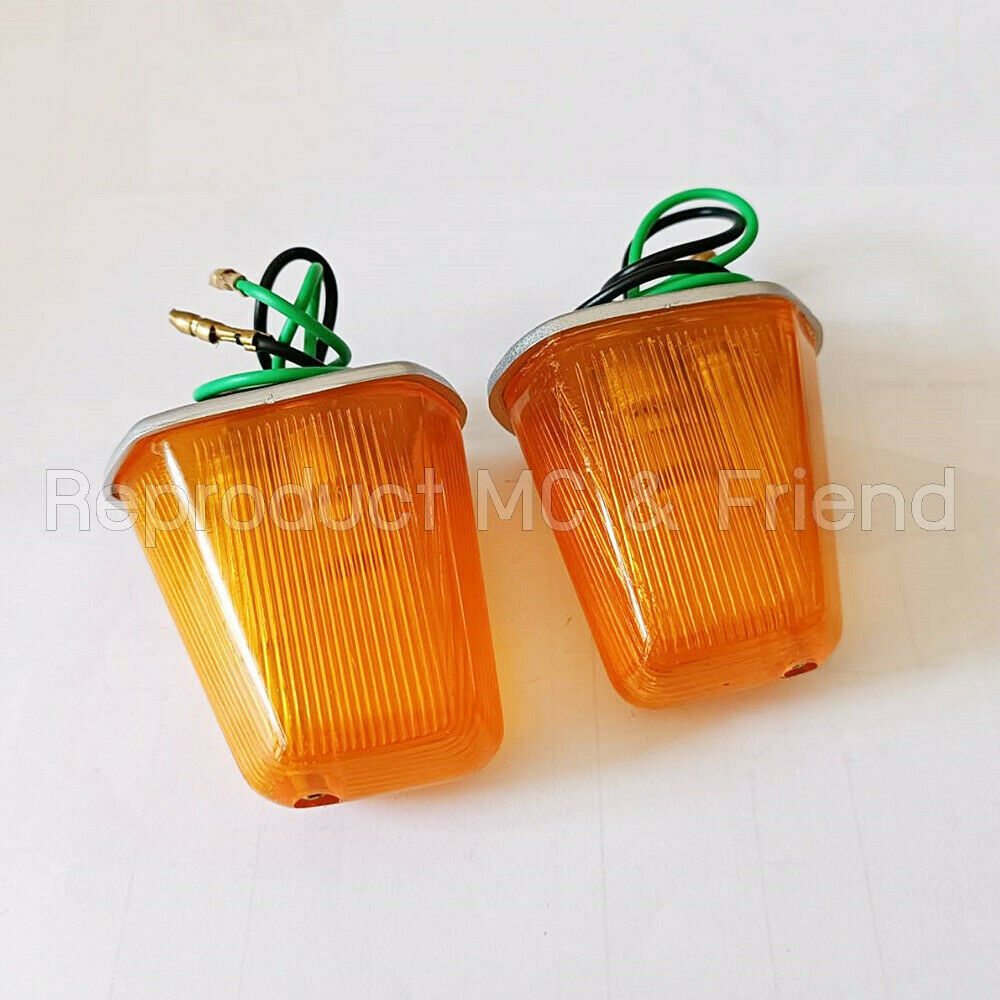 Honda C200 CA200 C201 CD90 CM90 CM91 Rear Turn Signal Winker Set (A pair) - Indicator Assemblies