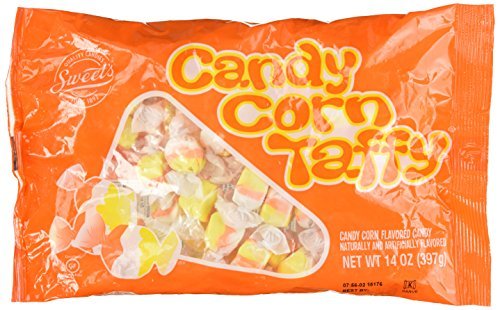 Sweets Halloween Candy Corn Taffy, 14oz Bag By Sweets Pack of 2 Bags ...