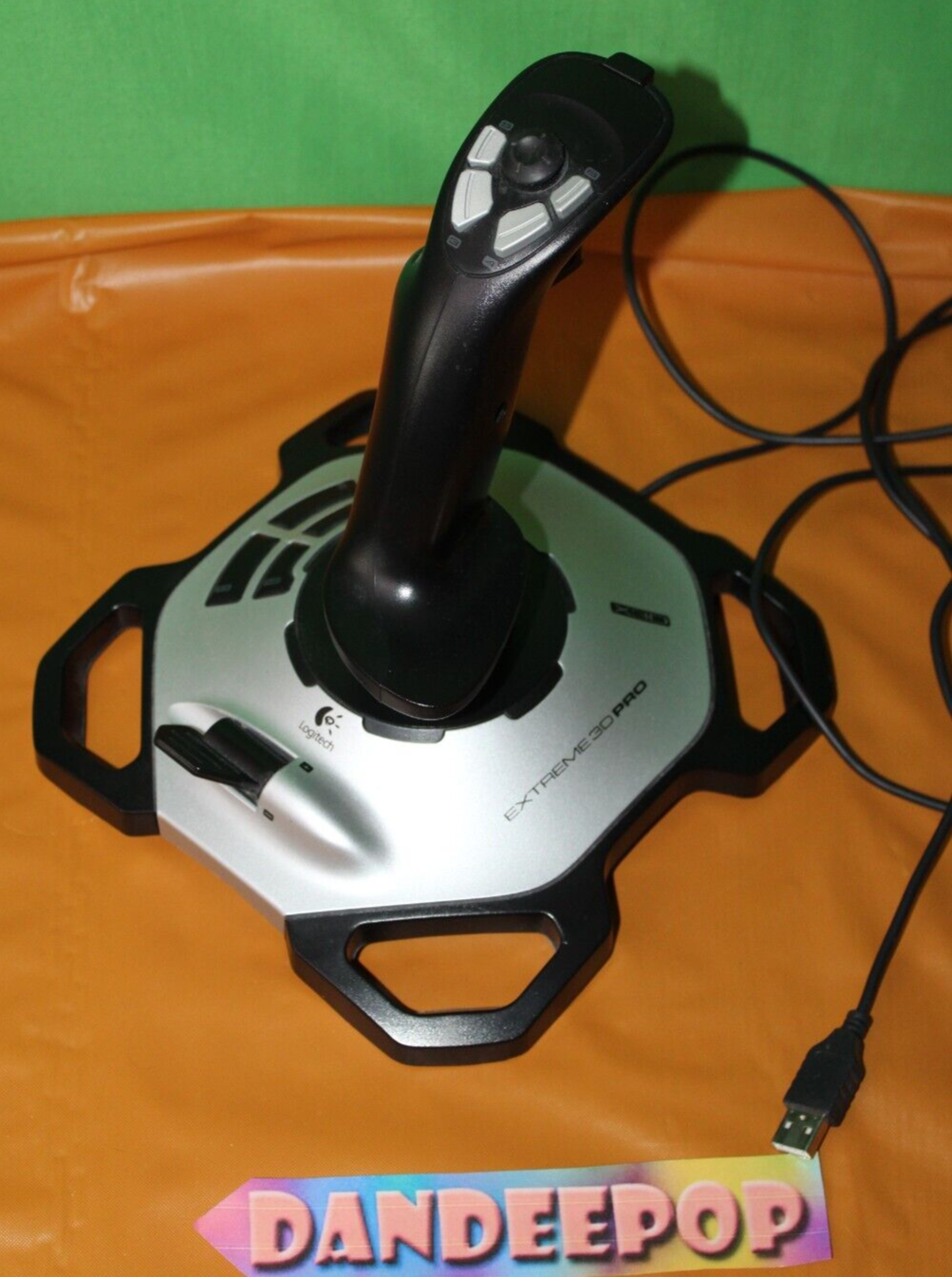 Logitech Extreme 3D Pro Joystick X30 Video Game PC Flight Controller ...