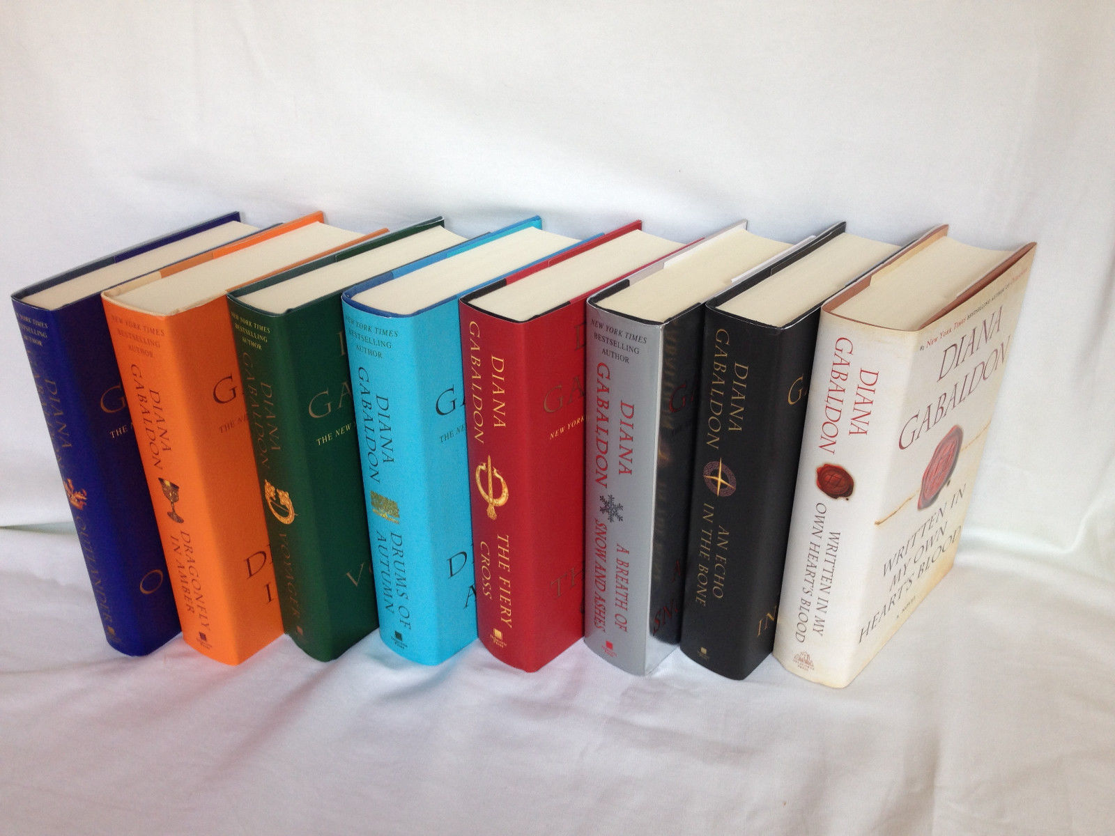 Complete Diana Gabaldon Outlander Series Eight Book Hardcover Set ...