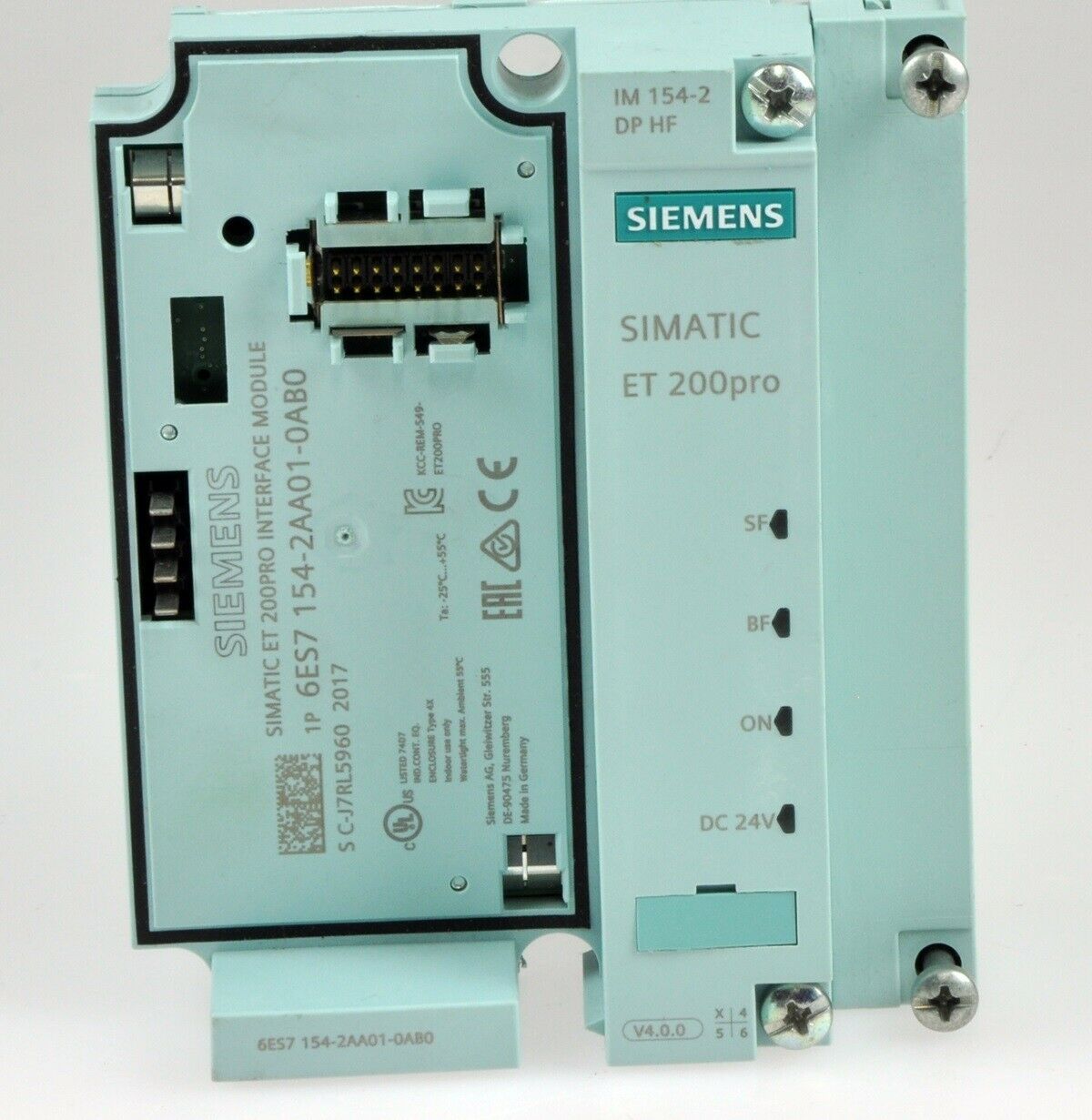 Module 6ES7 154-2AA01-0AB0 SIMATIC ET200 Pro IM 154-2 DP / 2375 - PLC ...