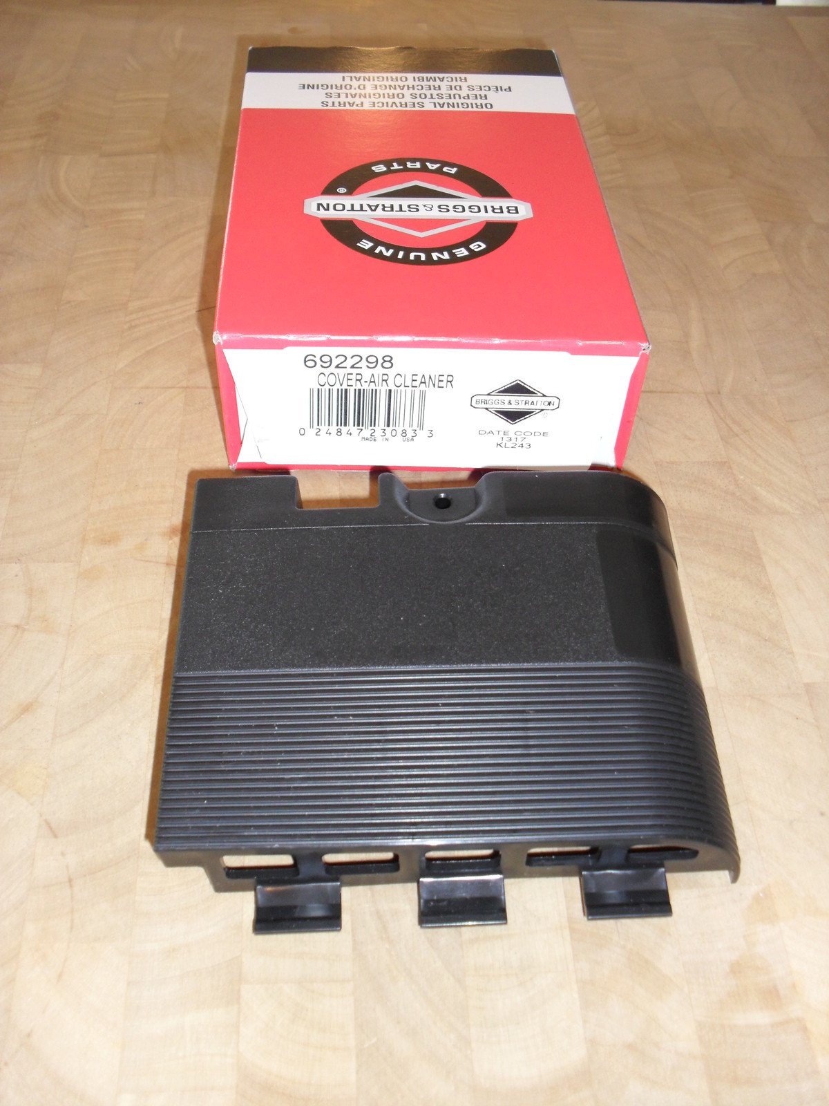 Briggs & Stratton Quantum Engine Carb Carburetor Air Filter Cover ...