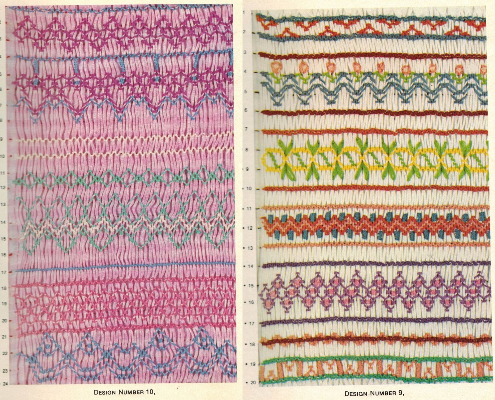 Vintage 1976 English Smocking Grace Knott 11 Designs Pattern Book ...