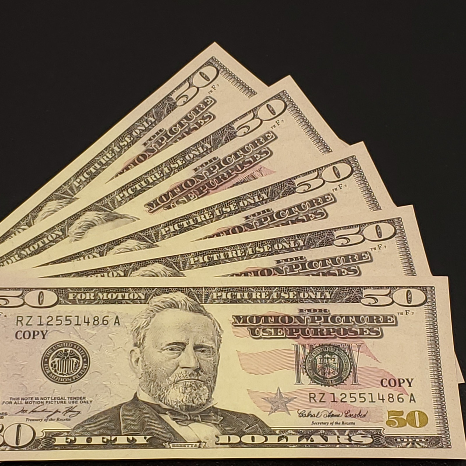 50 Pcs X $50 Replica,Fake,Copy, Prop,Fake dollar,Movie,Media,Realistic ...