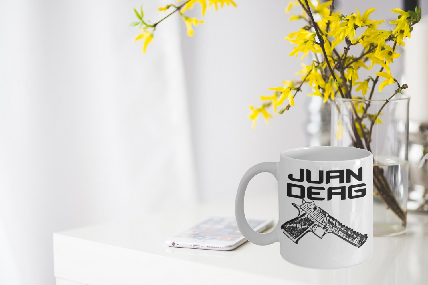CSGO Mugs "Juan Deag Coffee Mug" Desert Eagle Counter Strike Meme Mug ...