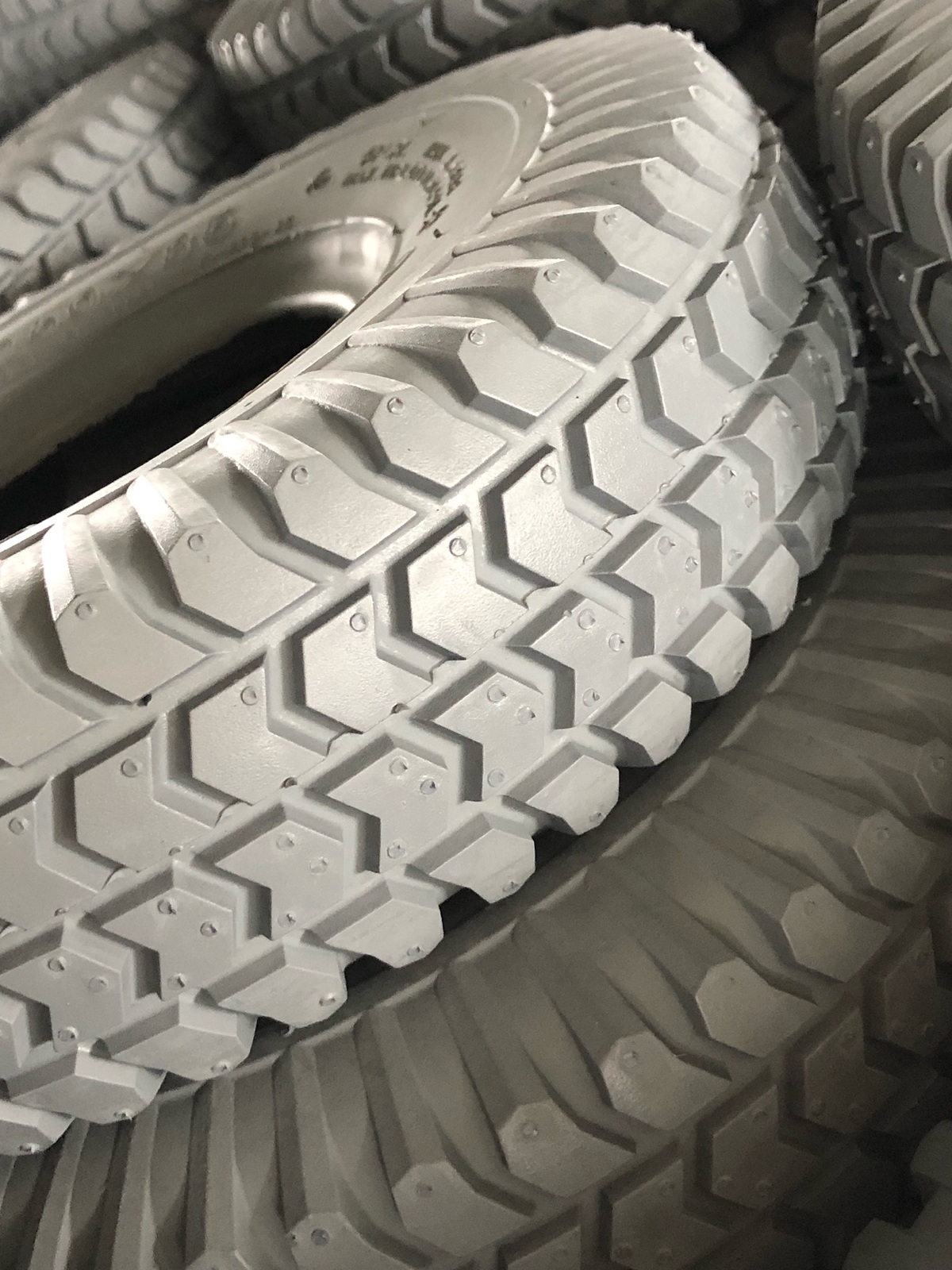 2PCS Cheng Shin 260X85 3.00-4 C248 gray Pneumatic Tire Mobility Scooter ...