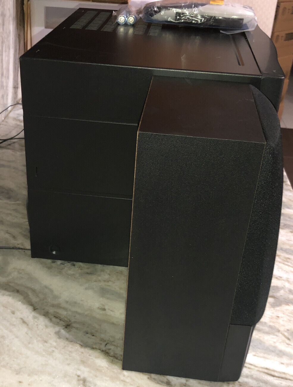 VINTAGE SONY LBT-D107 AM/FM Rem Home System W Dual Cassette & 2 Sharp ... VINTAGE SONY LBT-D107 AM/FM Rem Home System W Dual Cassette & 2 Sharp ...