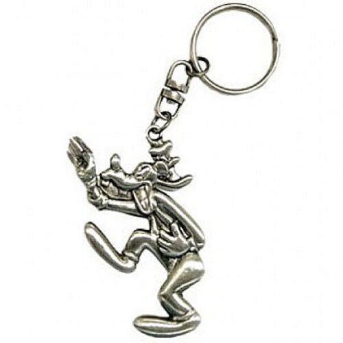Walt Disney Classic Goofy Laughing Figure Pewter Key Ring Key Chain NEW ...