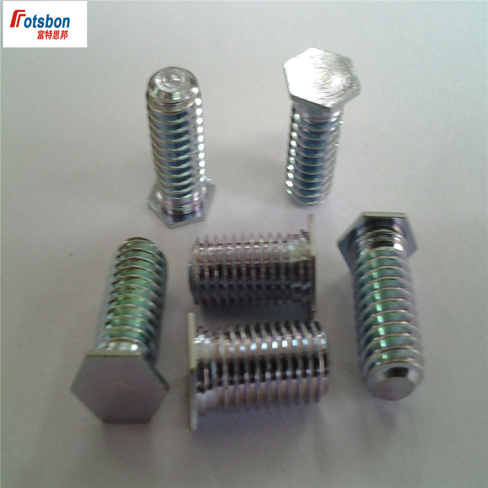 1000 NFHS-M3-12 Hexagonal Head Studs Pcb Sheet Metal Stud Rivet Hex ...