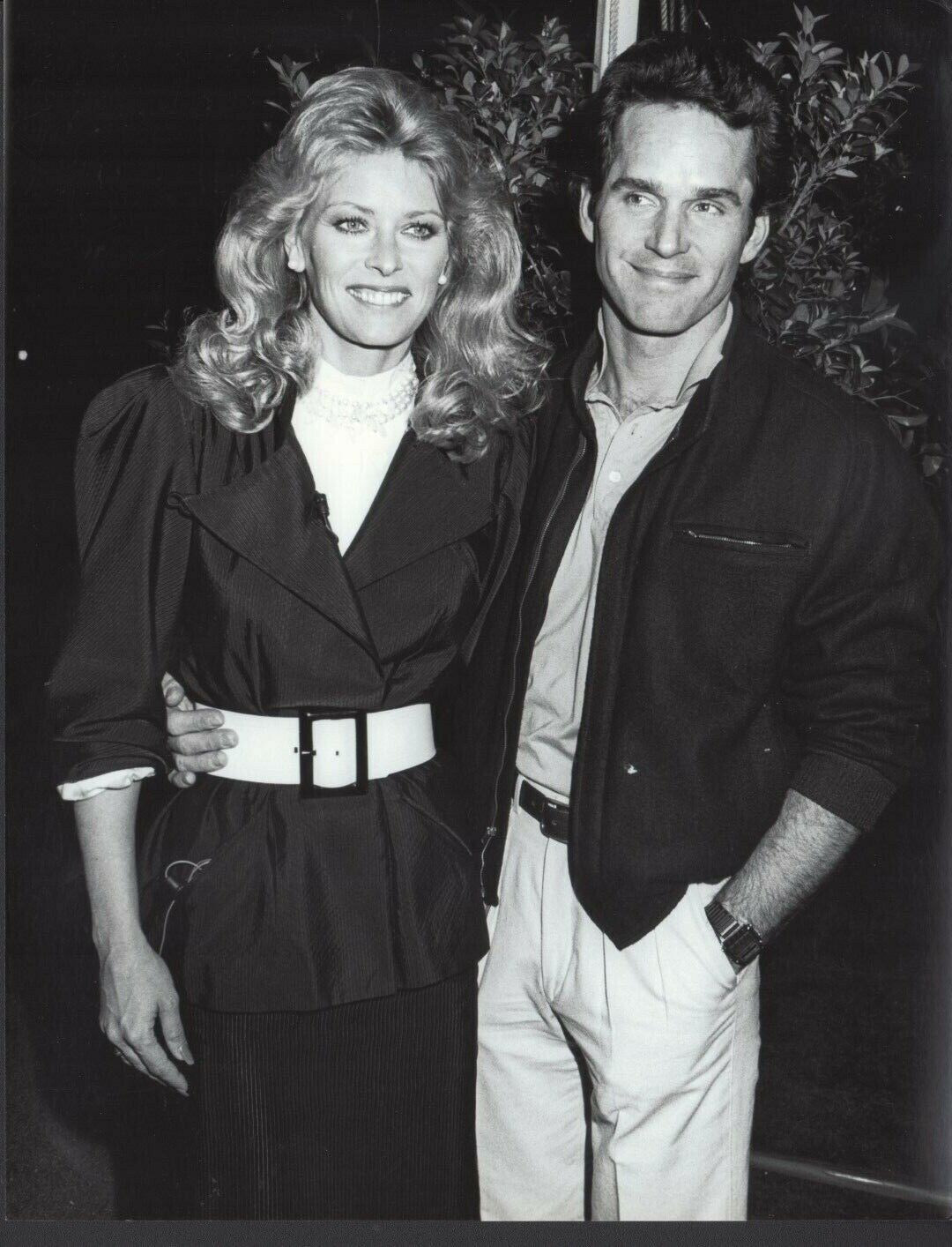 Gregory Harrison / Randi Oakes - professional celebrity photo 1984 ...