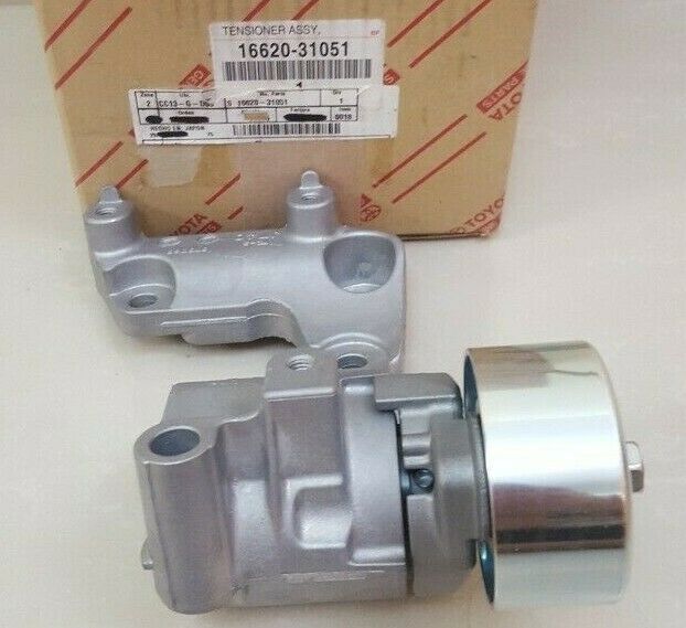 1662031051 Genuine Belt Tensioner Pulley Assembly fits Toyota Lexus ...