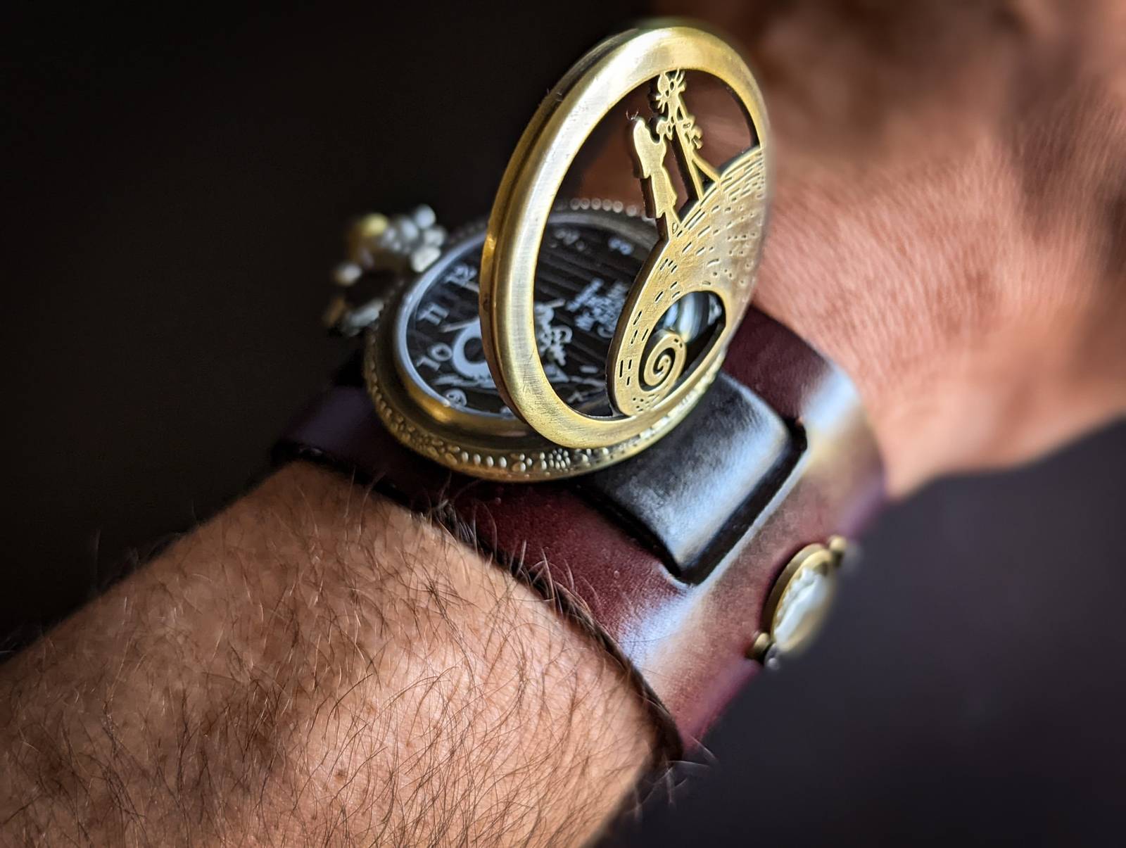 Nightmare Before Christamas Unique Genuine Leather, 1951 Vintage Dog ...