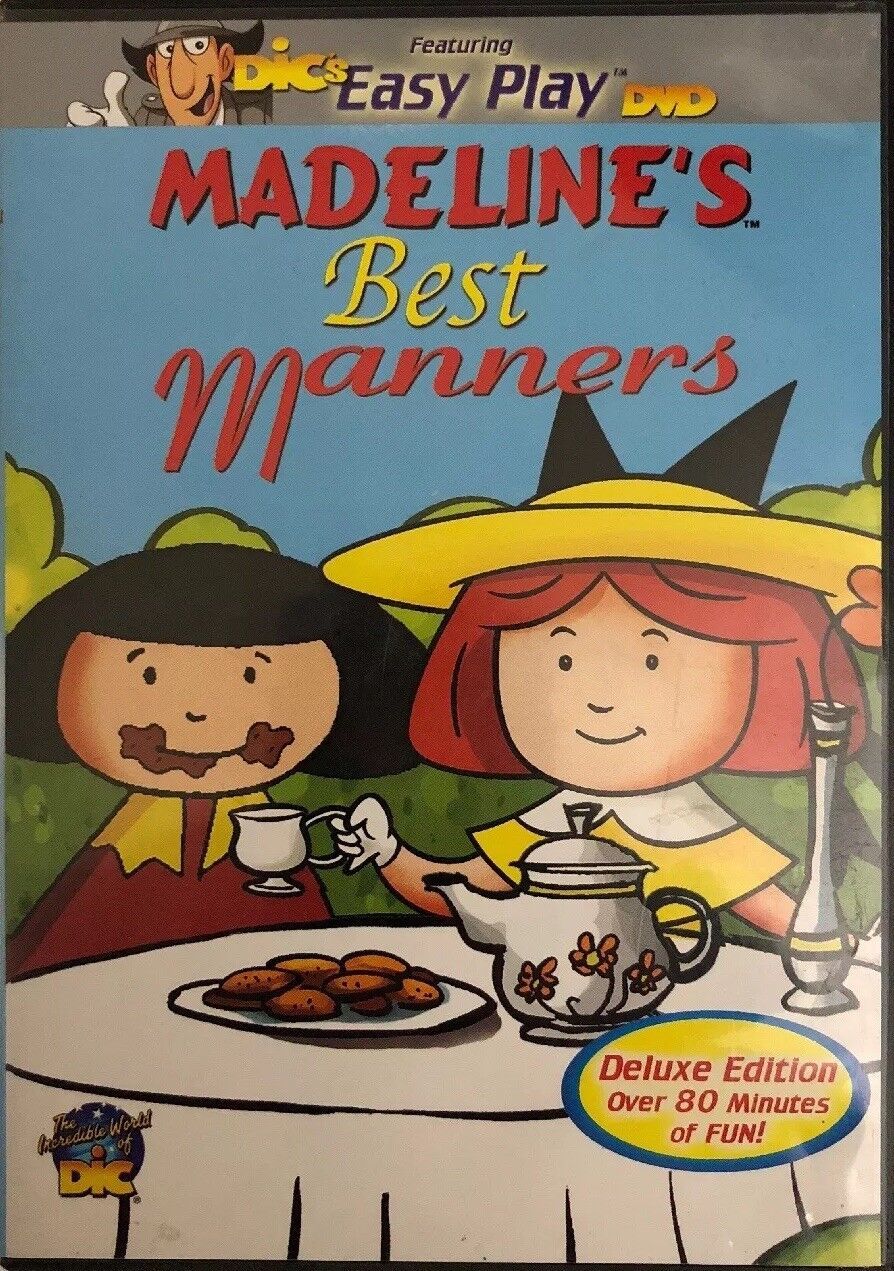 Madeline - Madelines Best Manners DVD-TESTED-RARE VINTAGE COLLECTIBLE ...