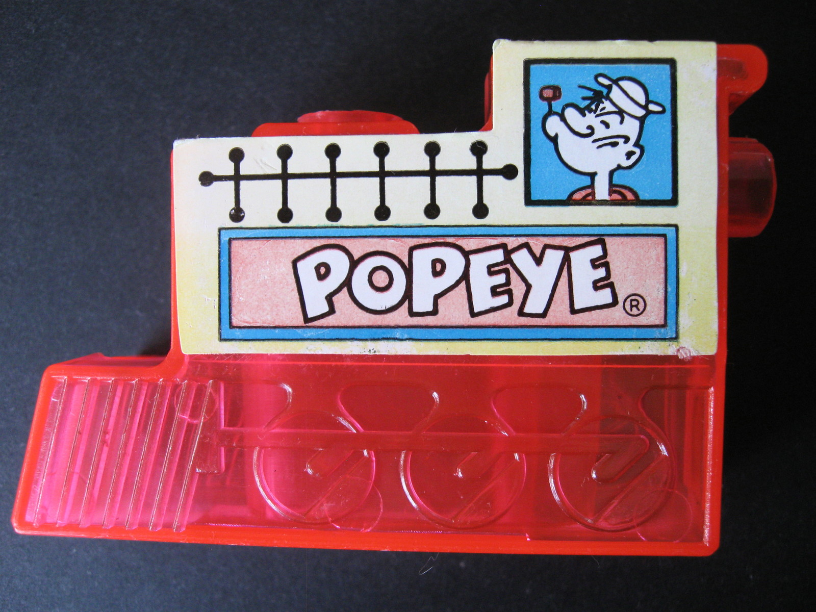 Vintage Plastic Popeye Train Bubble Blowing and similar items
