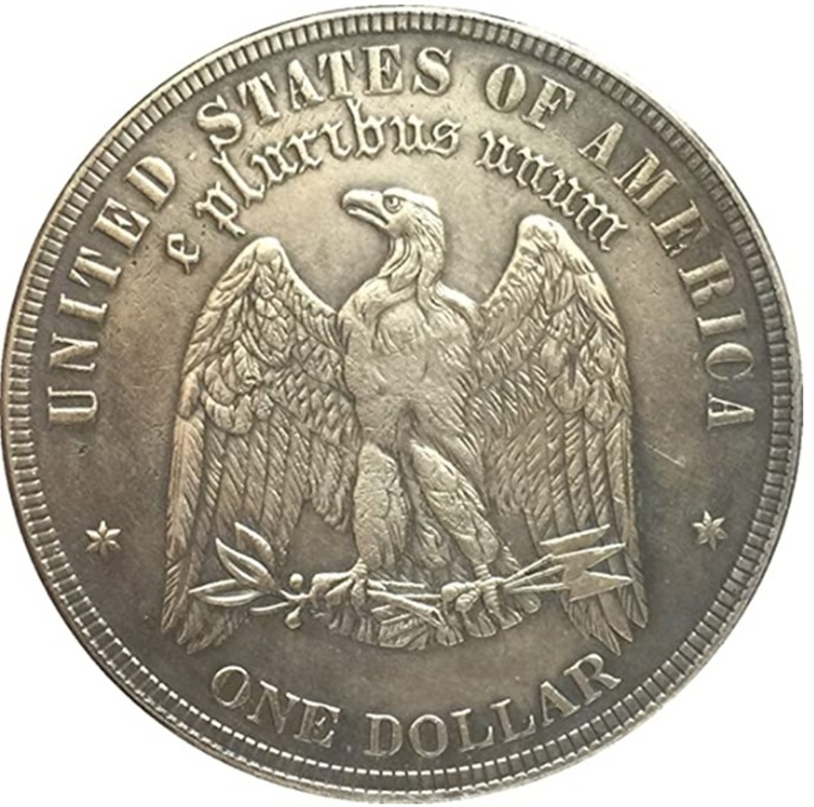 Rare Antique USA United States 1878 Year Silver Color Liberty Coin ...