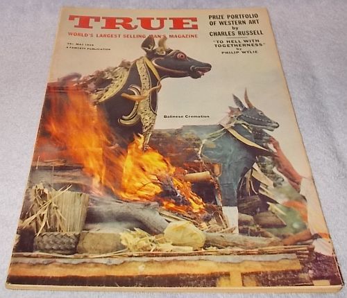 True The Man's Magazine May 1958 Charles Russell - Magazines