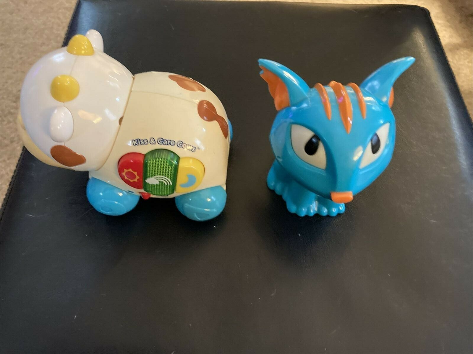 VTech Kiss and Care Cow And Hasbro Talking Dragon - Developmental Baby Toys
