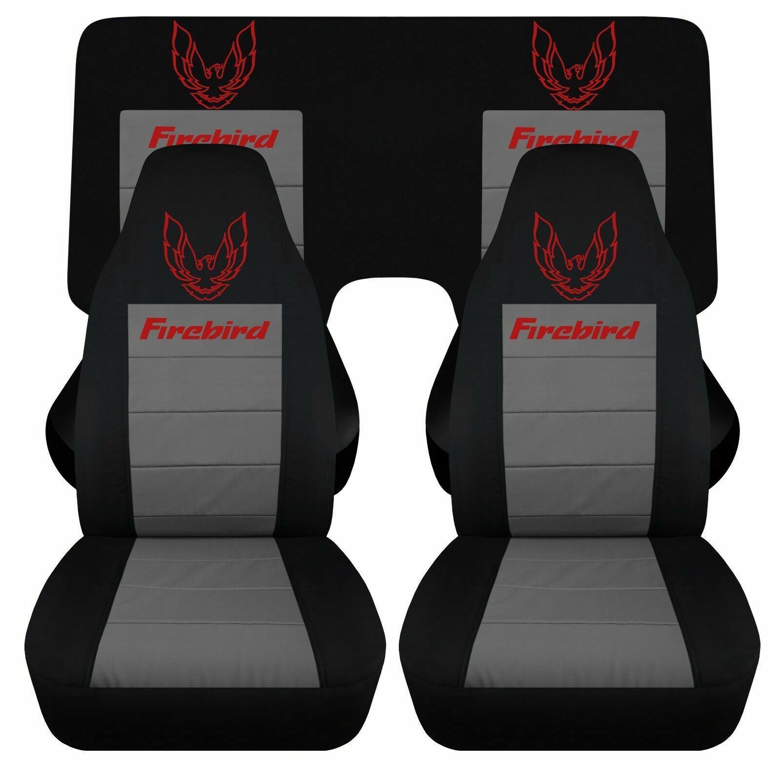 Fits 82 92 Pontiac Firebird Trans Am Car Seat Covers Front And Rear