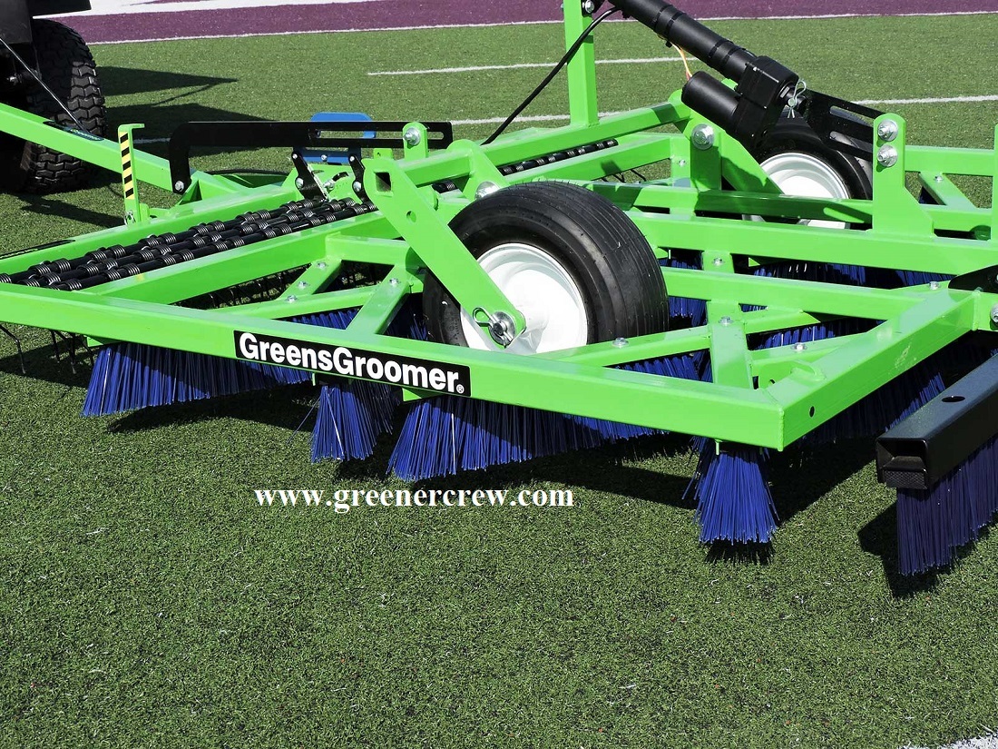 Turf Groomer Synthetic Sports Fields Turf with Finishing Brush ...