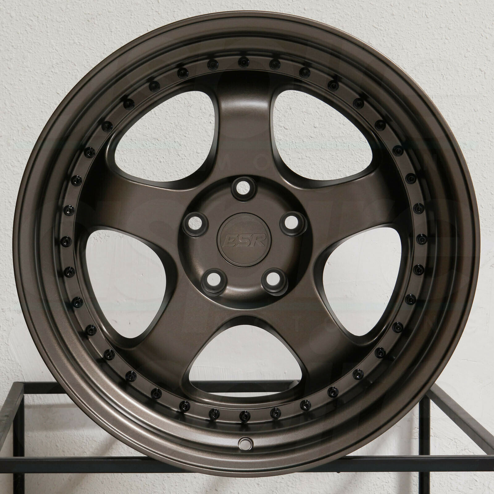 18x9.5 ESR SR06 SR6 5x112 35 Bronze Wheels Rims Set(4) - Wheels