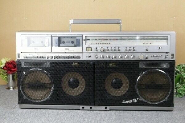 Used vintage sharp boombox for Sale | HifiShark.com