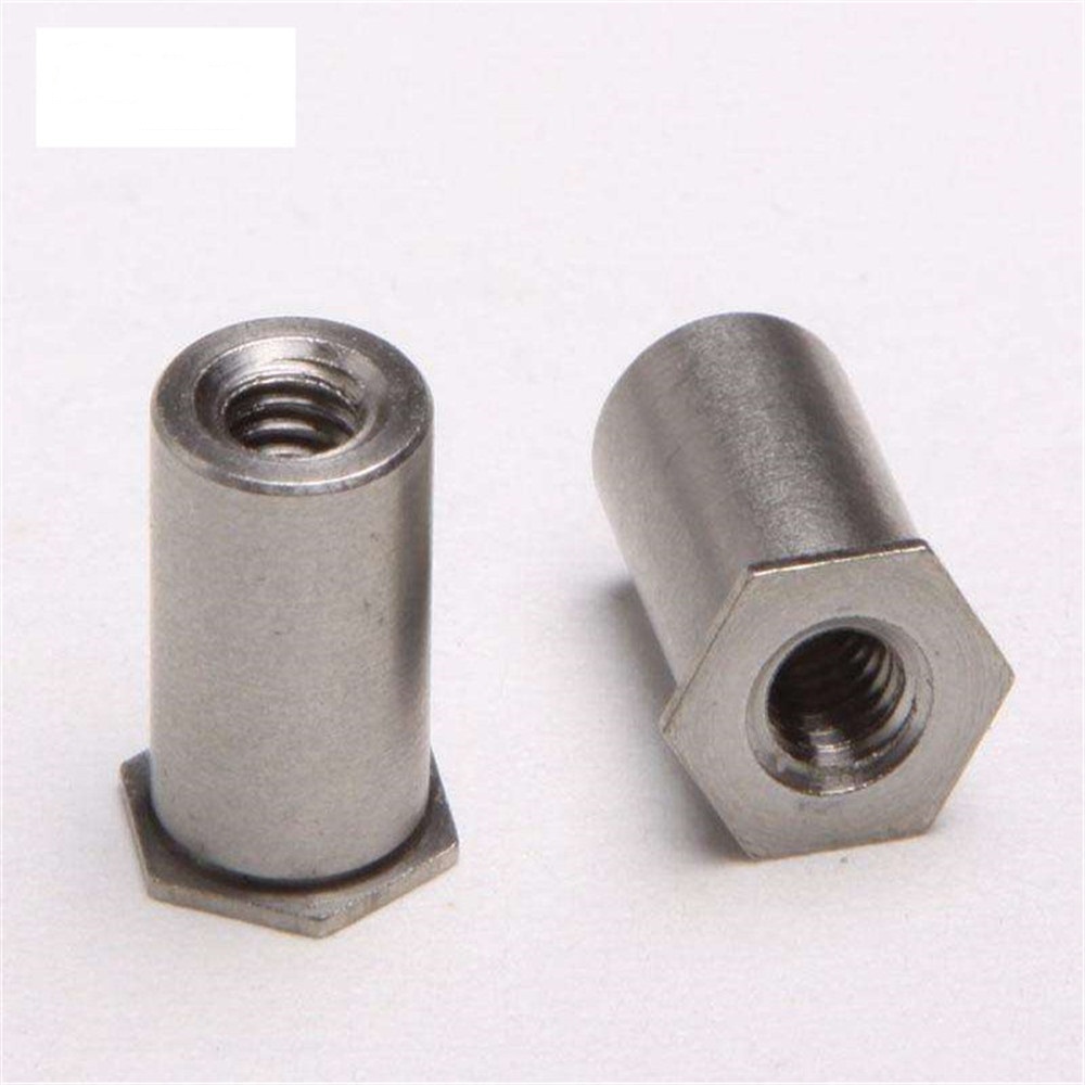 1000p SO-3.5M3-18 Thru-hole Threaded Standoffs Crossing Crimped Col ...