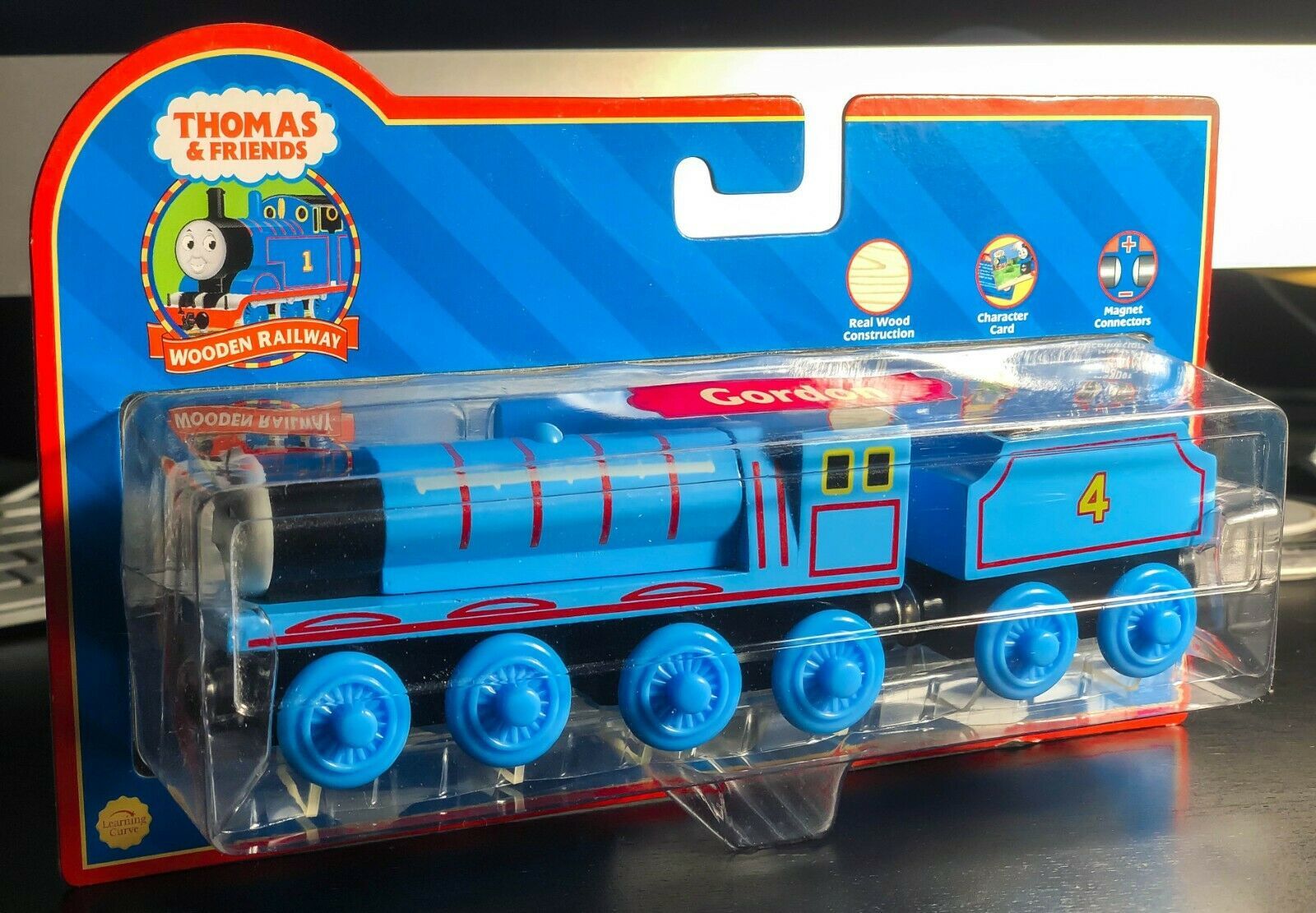 Thomas TANK Train Friends WOODEN RAILWAY 2005 GORDON express ENGINE ...