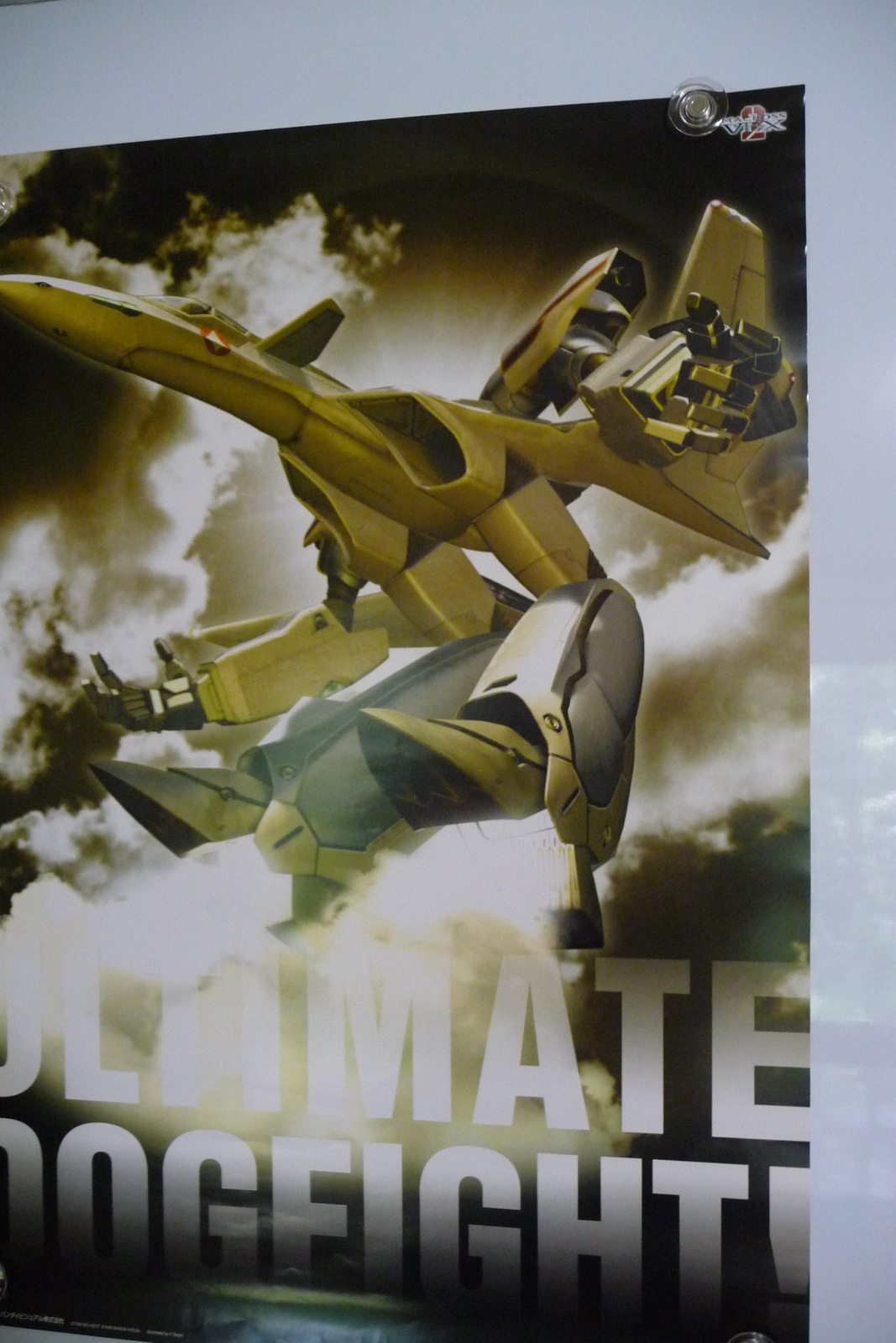 VINTAGE 1999 BIG WEST MACROSS VFX2 ULTIMATE DOGFIGHT GAME POSTER ...