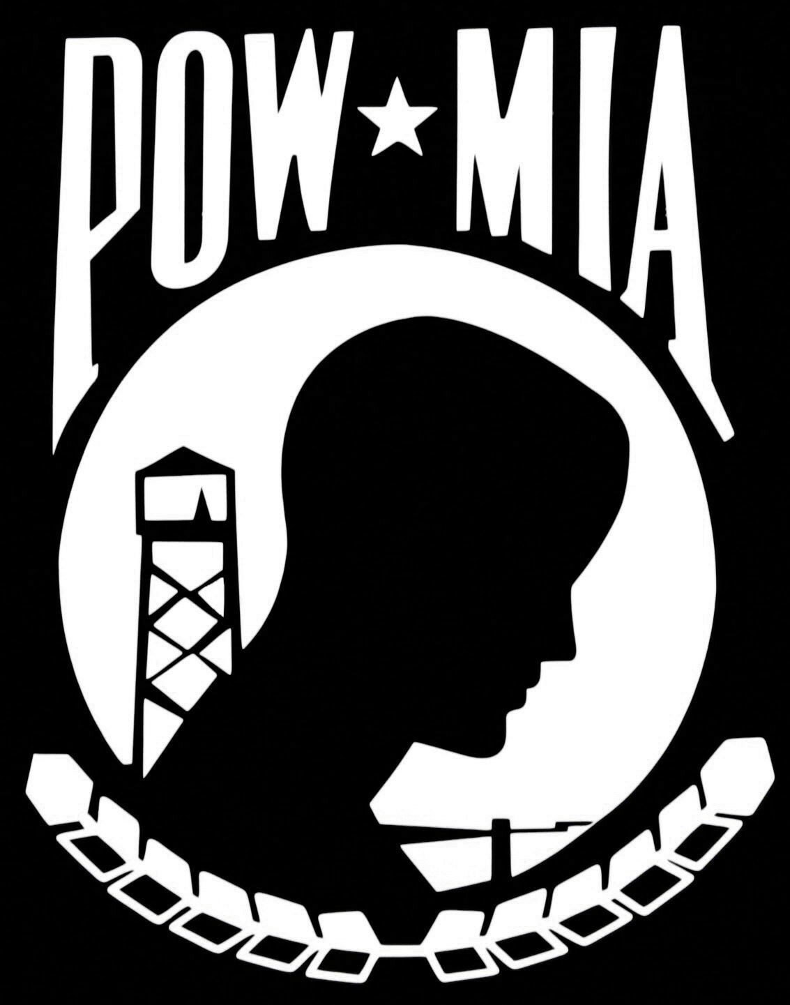 10-Pack White Prisoner Of War Missing In Action Military POW MIA Window ...