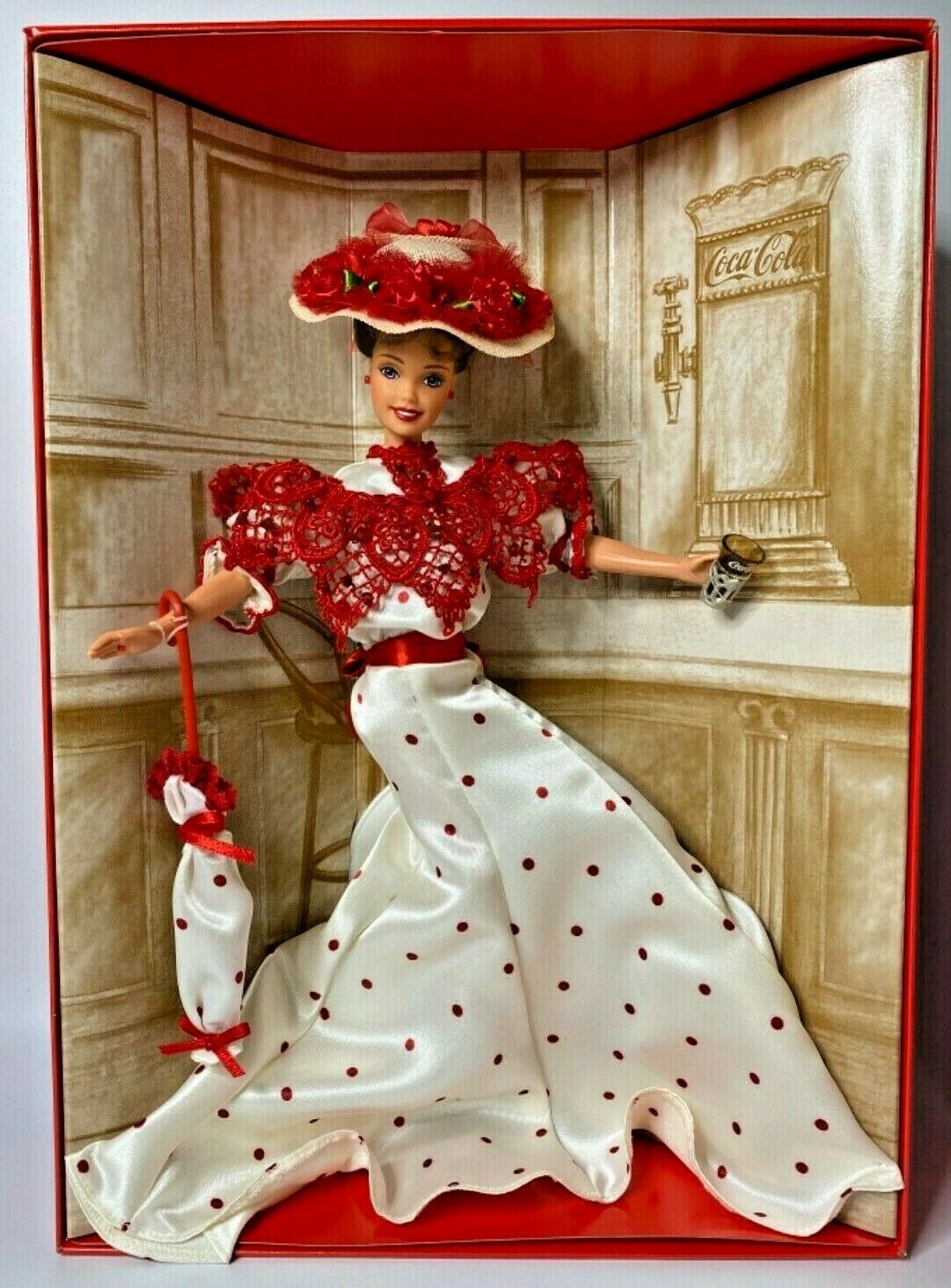 Dolls Vintage rare 1999 coca cola Barbie collector edition by Mattel ...