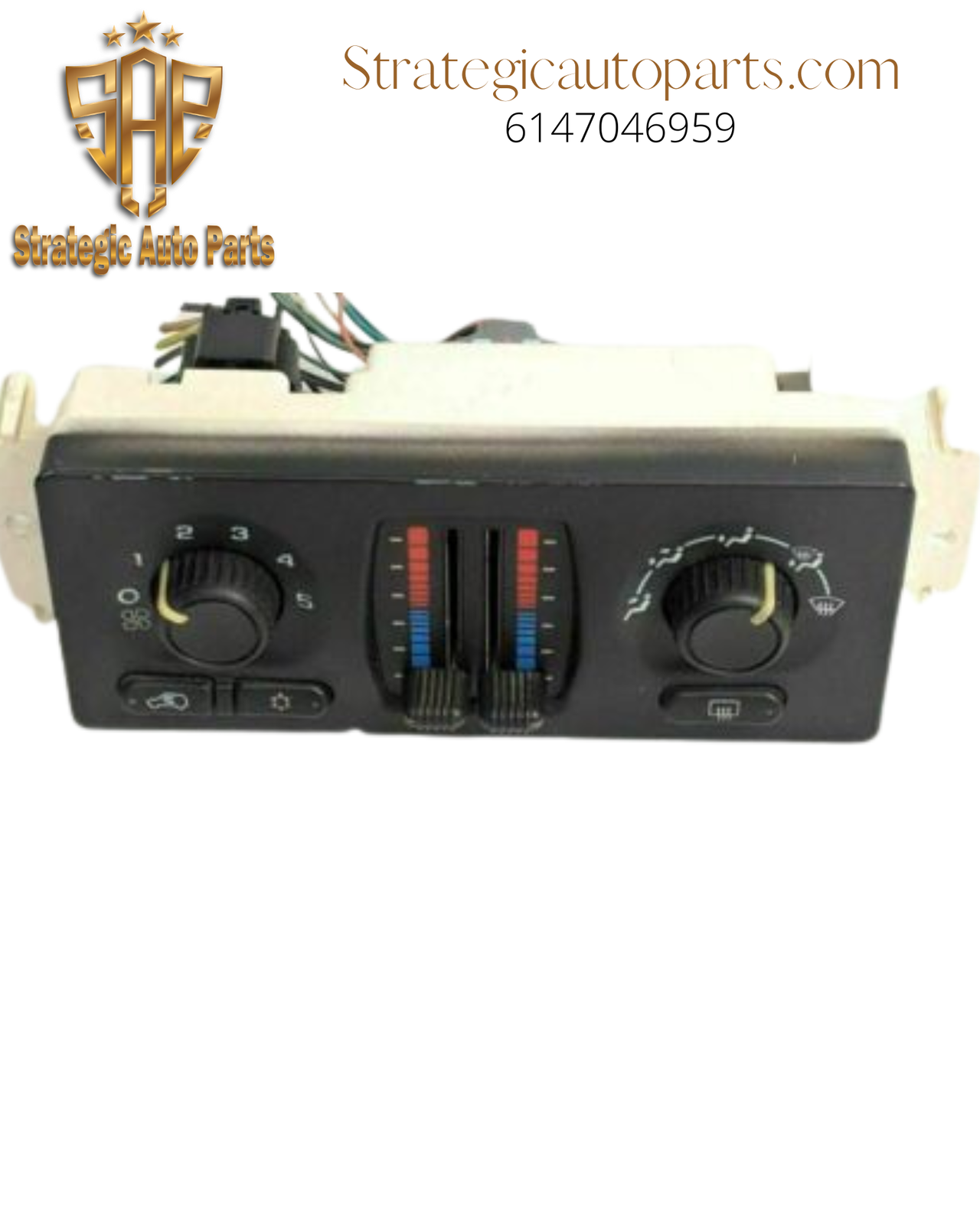 2003-2006 SILVERADO GMC SIERRA A/C HEATER CLIMATE CONTROL REAR DEFROST ...