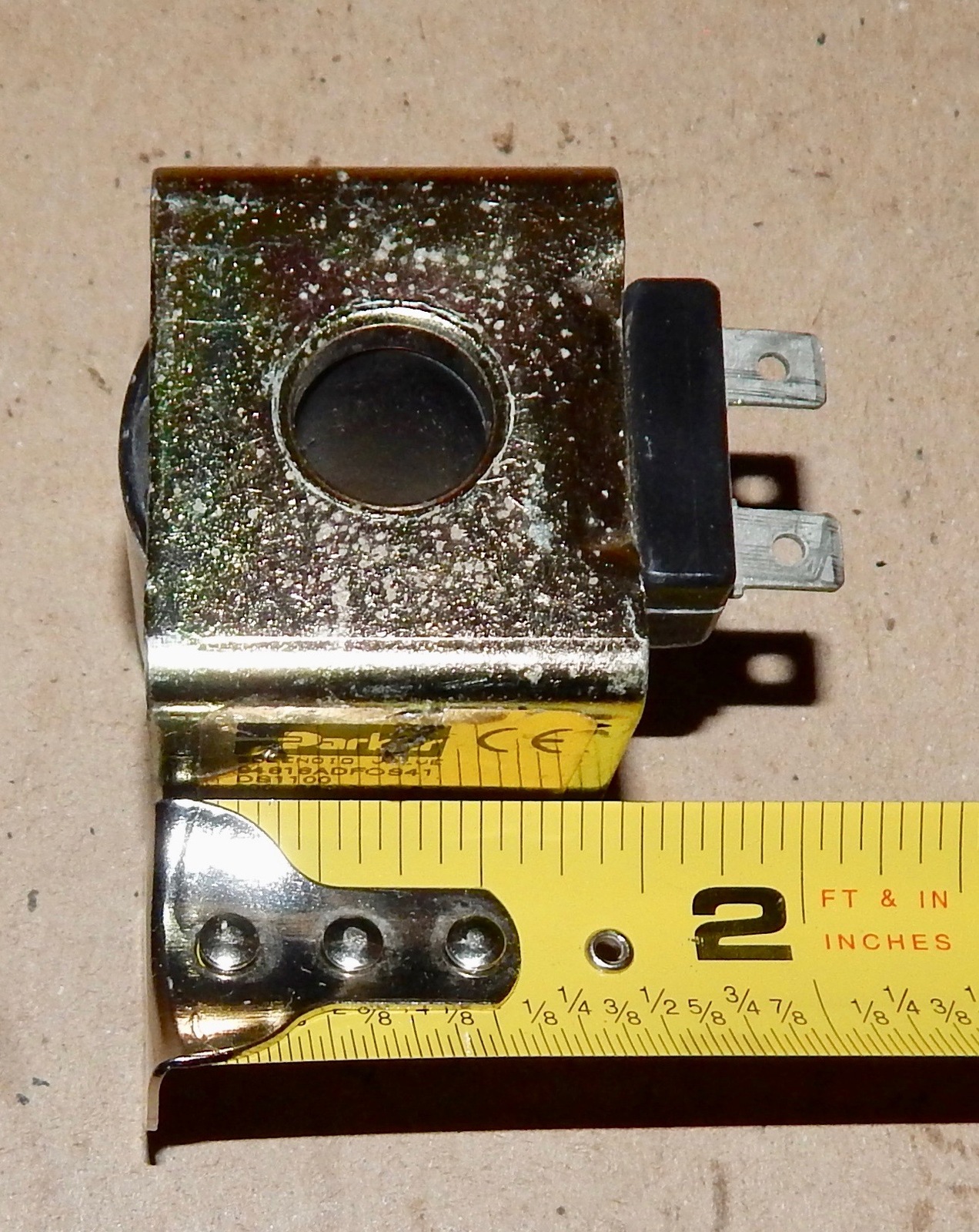 Parker-Jackes Solenoid Valve 94818ADFOS41 Coil DS1100 300 psi D23SR 24v ...