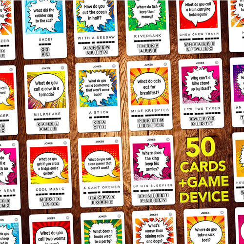 100 PICS Quiz Card Game - Jokes - Other Educational Toys