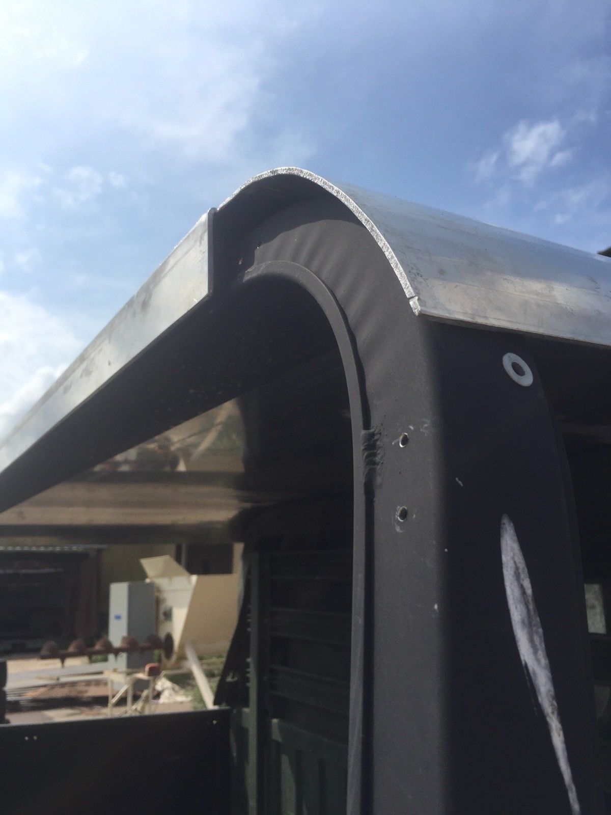 MILITARY HUMVEE 4 MAN ALUMINUM HARD TOP ROOF M998 HMMWV - Other