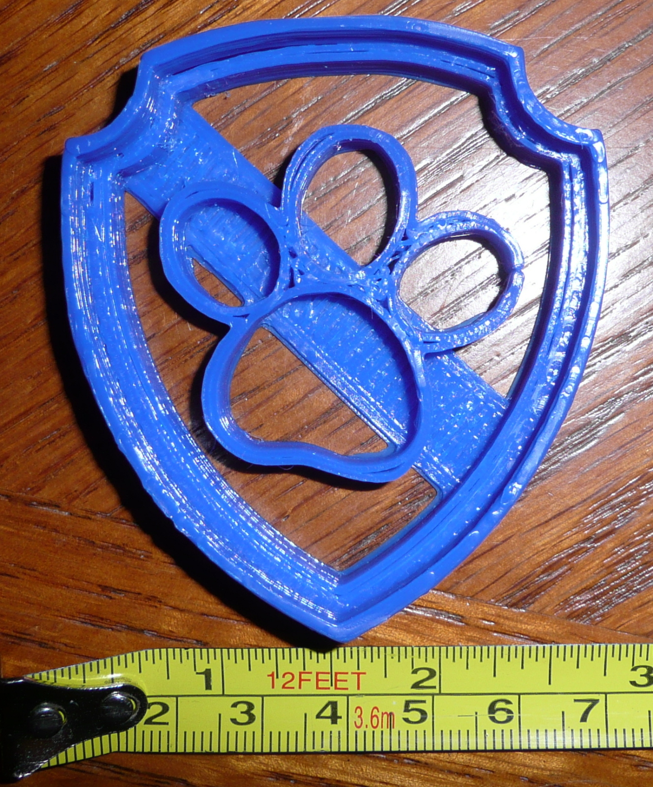 Paw Patrol Ryder Badge Kids TV Show Cookie Cutter Baking 3D Printed USA ...