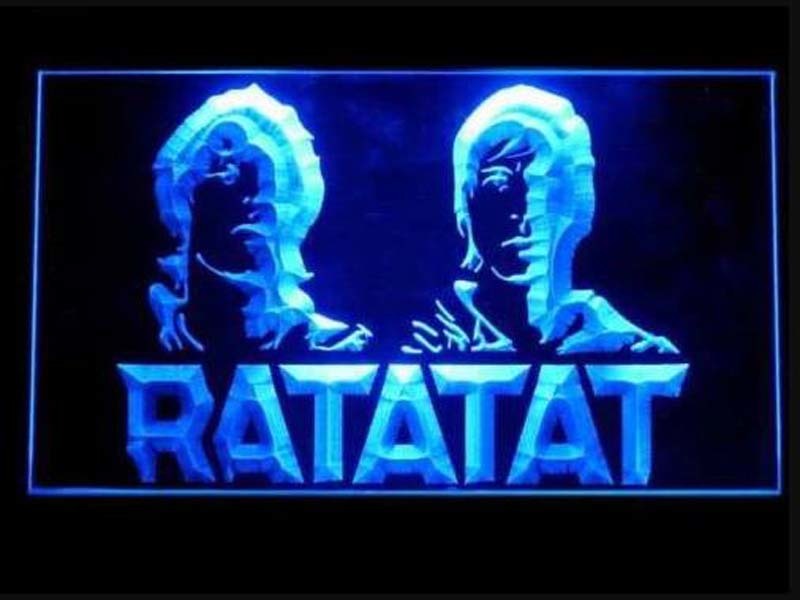 Ratatat Band Music LED Neon Sign Hang Signs Wall Home Decor, Room ...