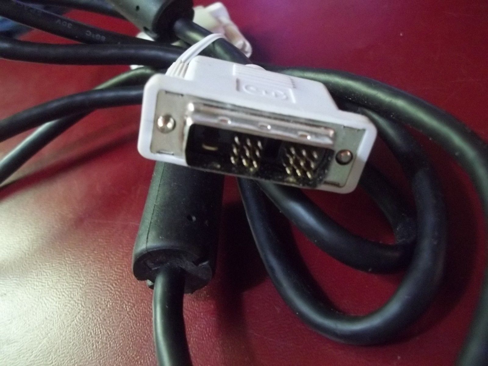 Dell Computer Cable AWM E101344 Style 20276 VW -1 - Monitor/AV Cables ...