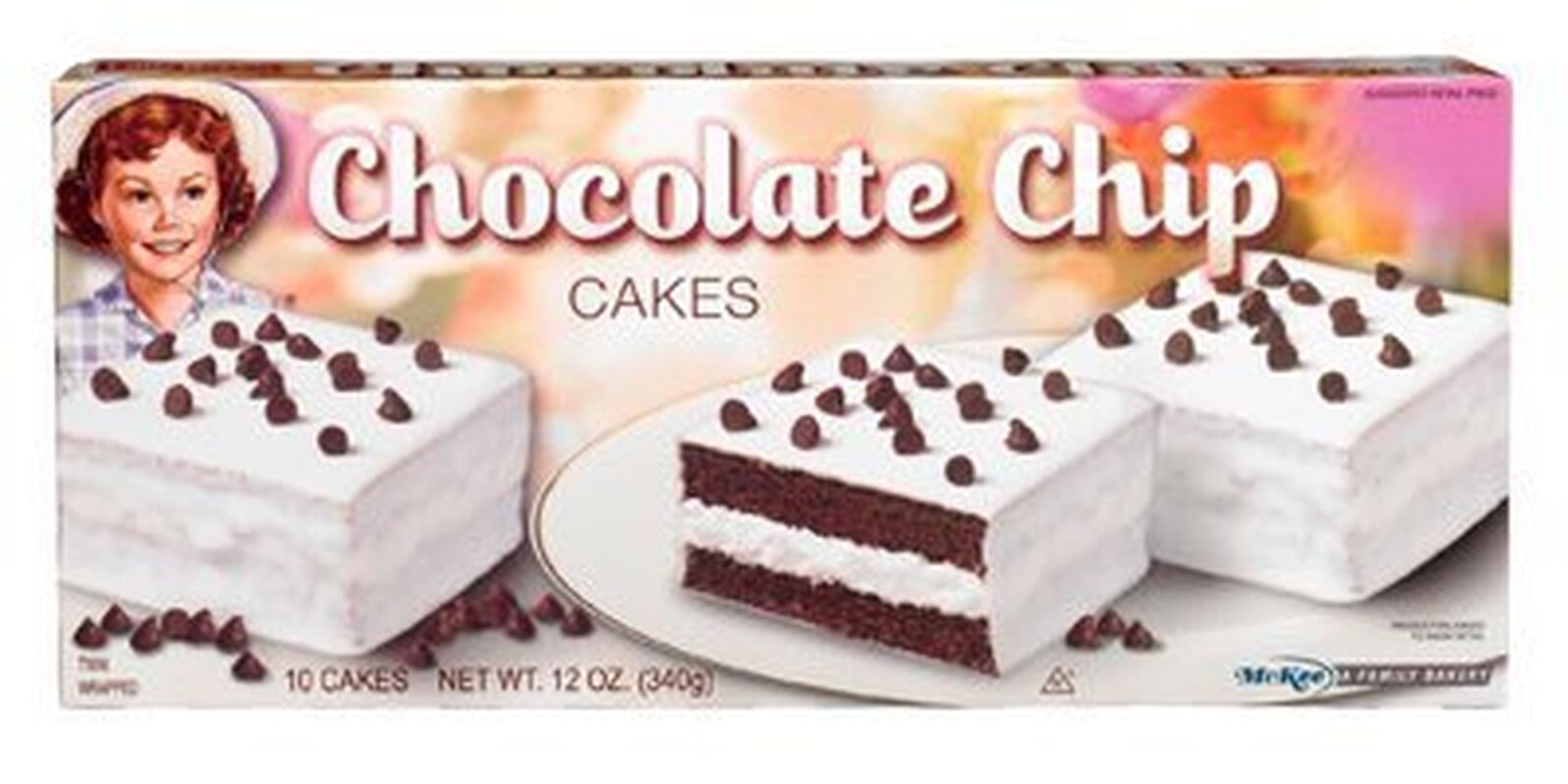 Little Debbie Chocolate Chip Cakes 12 Oz (2 Boxes) - Cookies & Biscotti