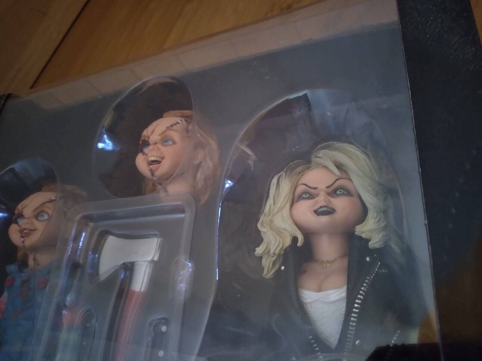 NECA Bride of Chucky Retro Clothed 5.5" Chucky & Tiffany Action Figure ...