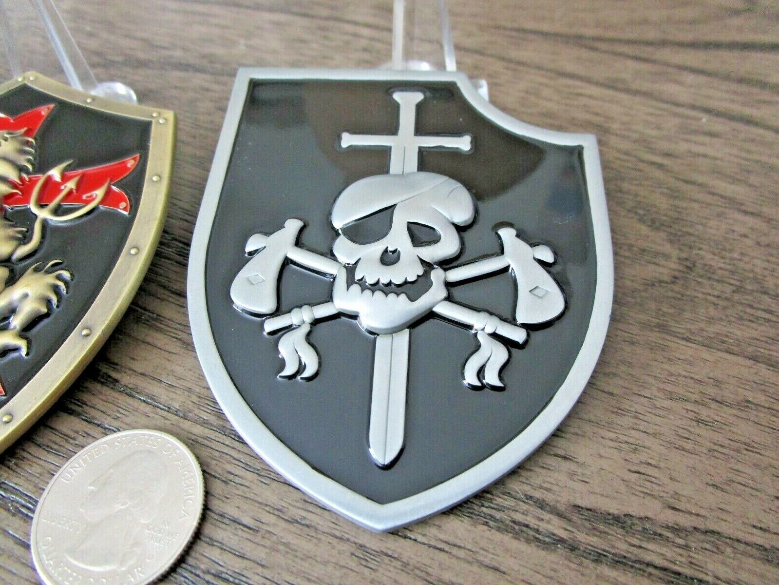 Lot of 2 Navy Seal Team Six Silver & Gold Squadrons NSWDG DEVGRU ...