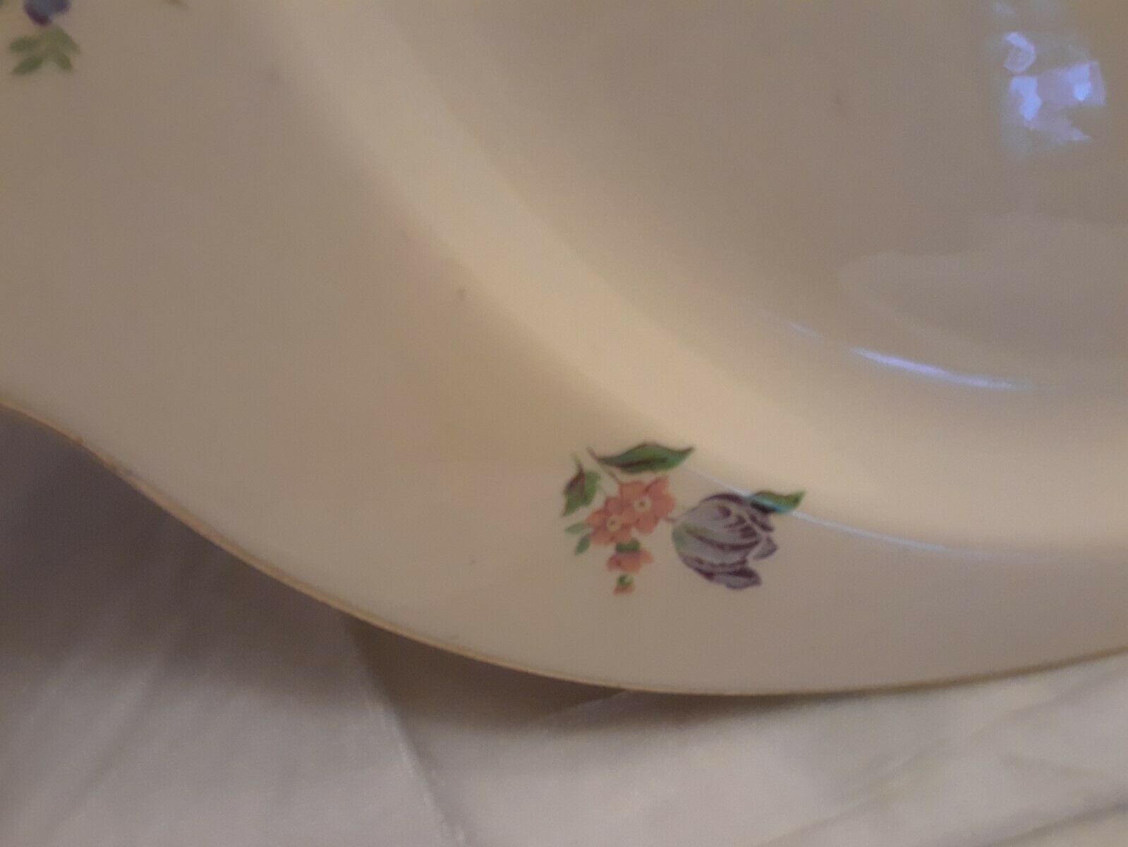 Homer Laughlin Priscilla Pattern Serving Platter Household Institute ...