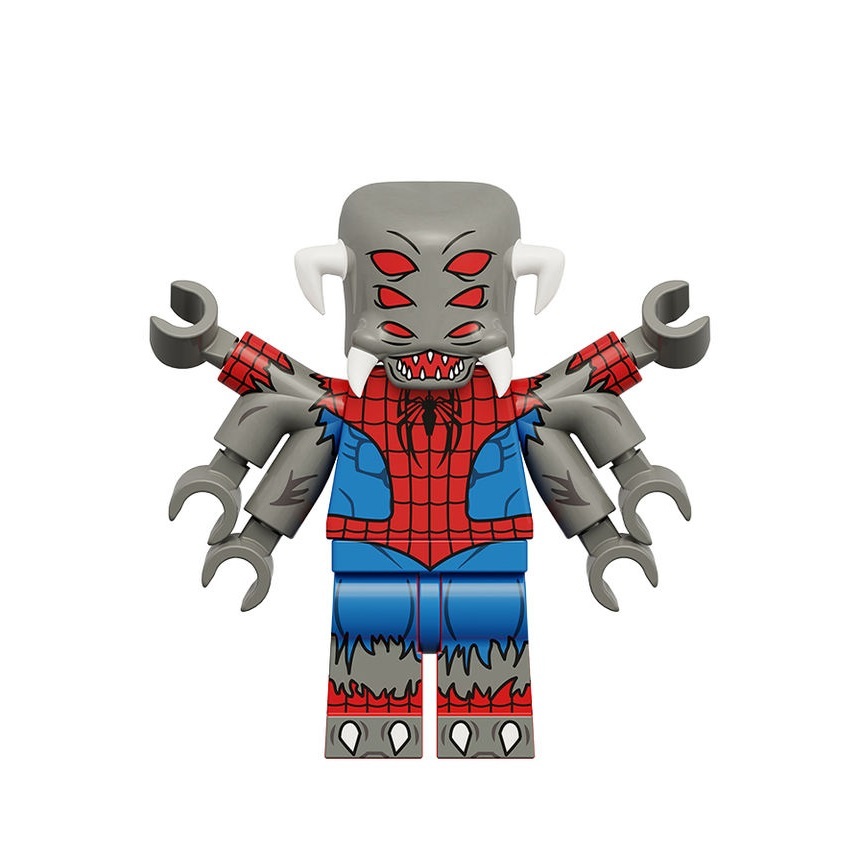 Man-Spider Mutant Spider-Man Minifigures Marvel Comics - Building Toy ...