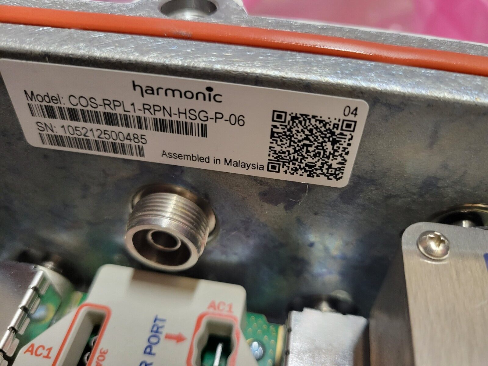 Harmonic CableOS Ripple-1 Remote PHY Node COS-RPL+RPN-CMU-ANN-BC-MP See ...