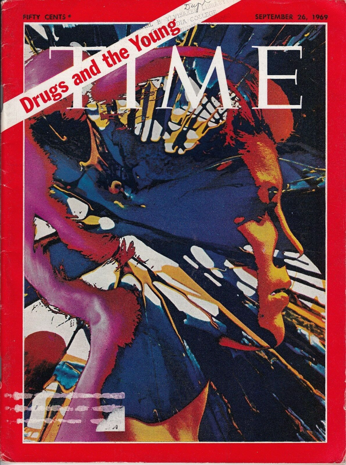 Time Magazine 1969, September 26, Drugs and the Young - Magazines