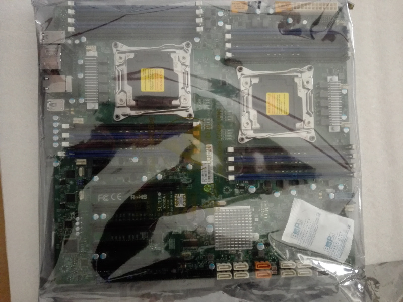 Supermicro X10DAi Dual Server Motherboard LGA2011-V3 Intel C612 DDR4 - Motherboards