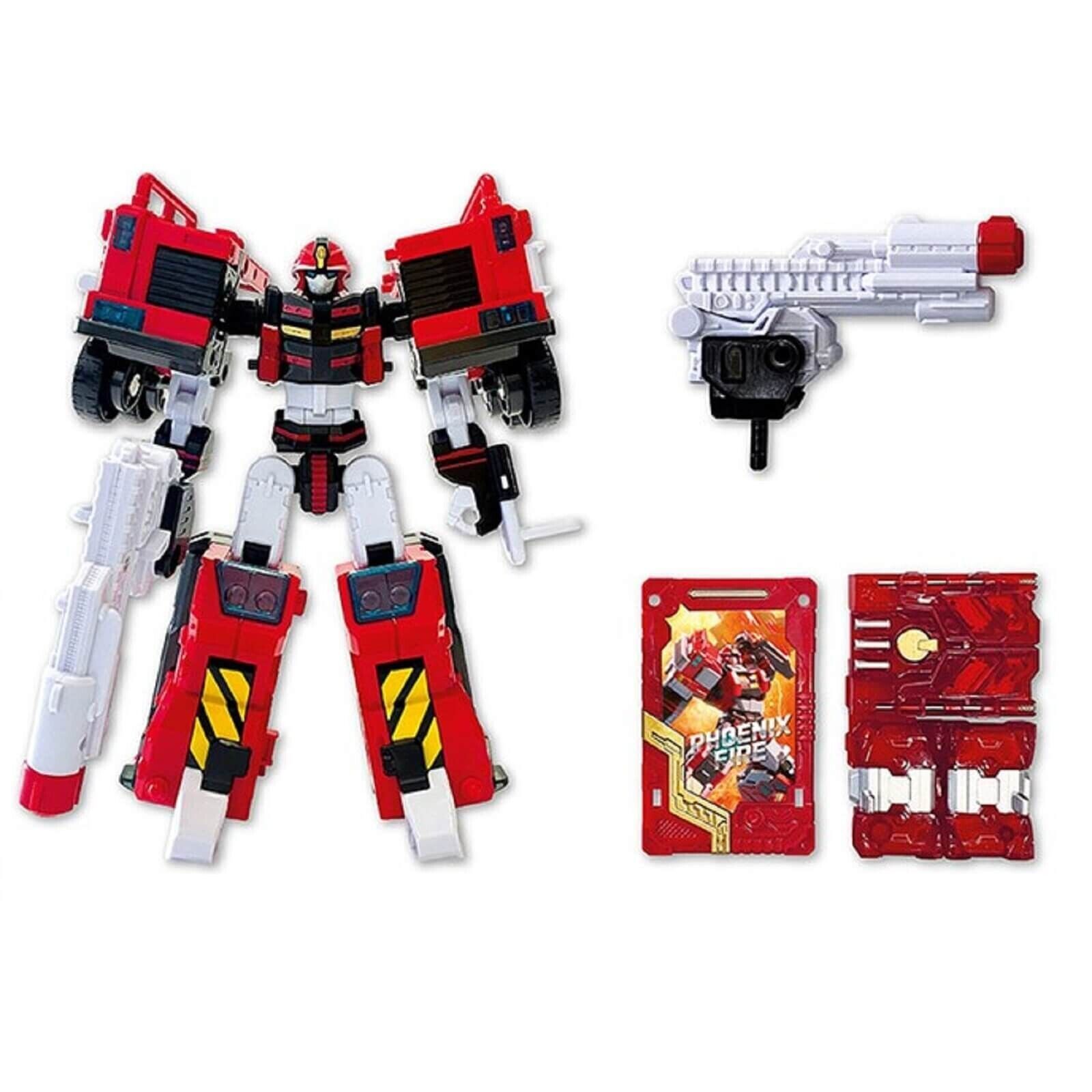 Metal Cardbot Phoenix Fire Korean Fire Truck and similar items