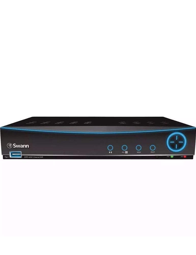 Swann DVR9 4200 SWDVR 94200 9 Ch 960H CCTV Security DVR 1TB HDD HDMI ...