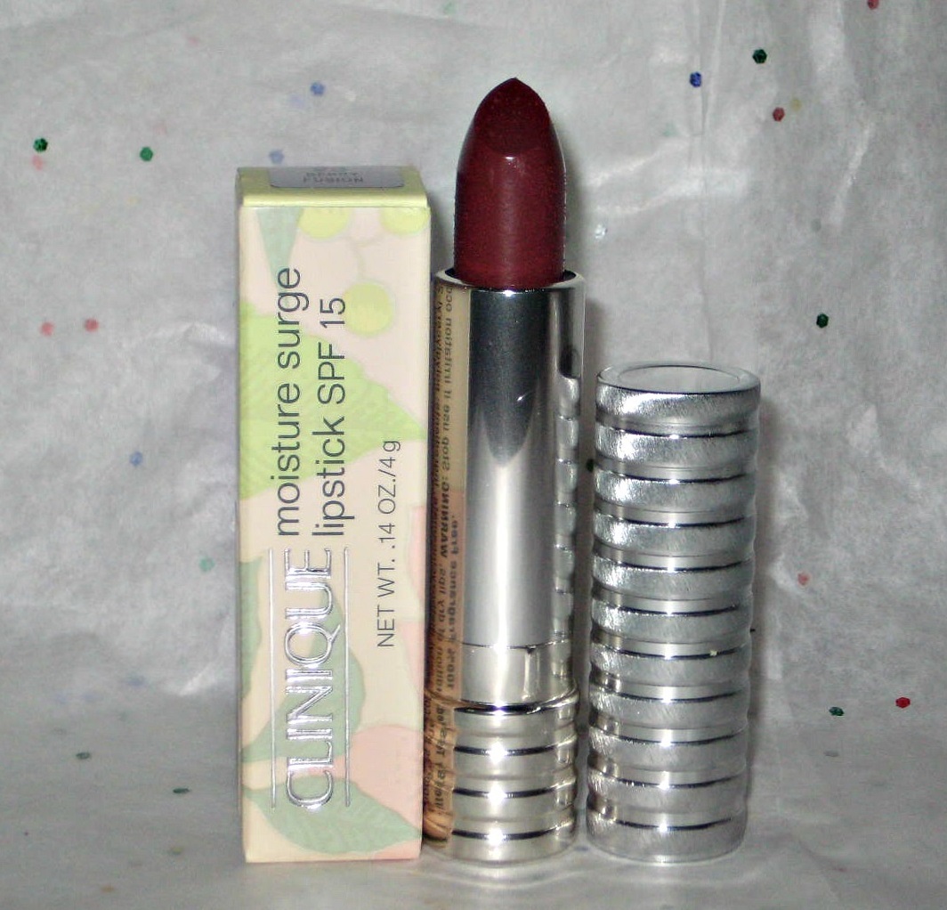 Clinique Moisture Surge Lipstick in Berry Fusion - NIB - Discontinued ...