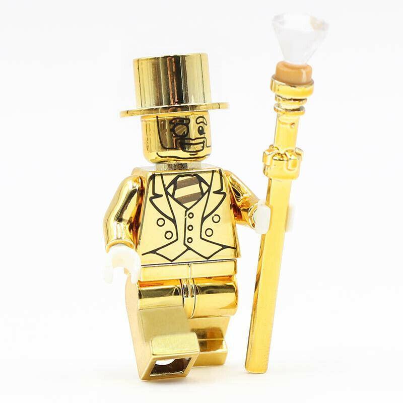 Mr. Gold Limited Edition Chrome Golden Marvel Super Heroes Minifigures ...